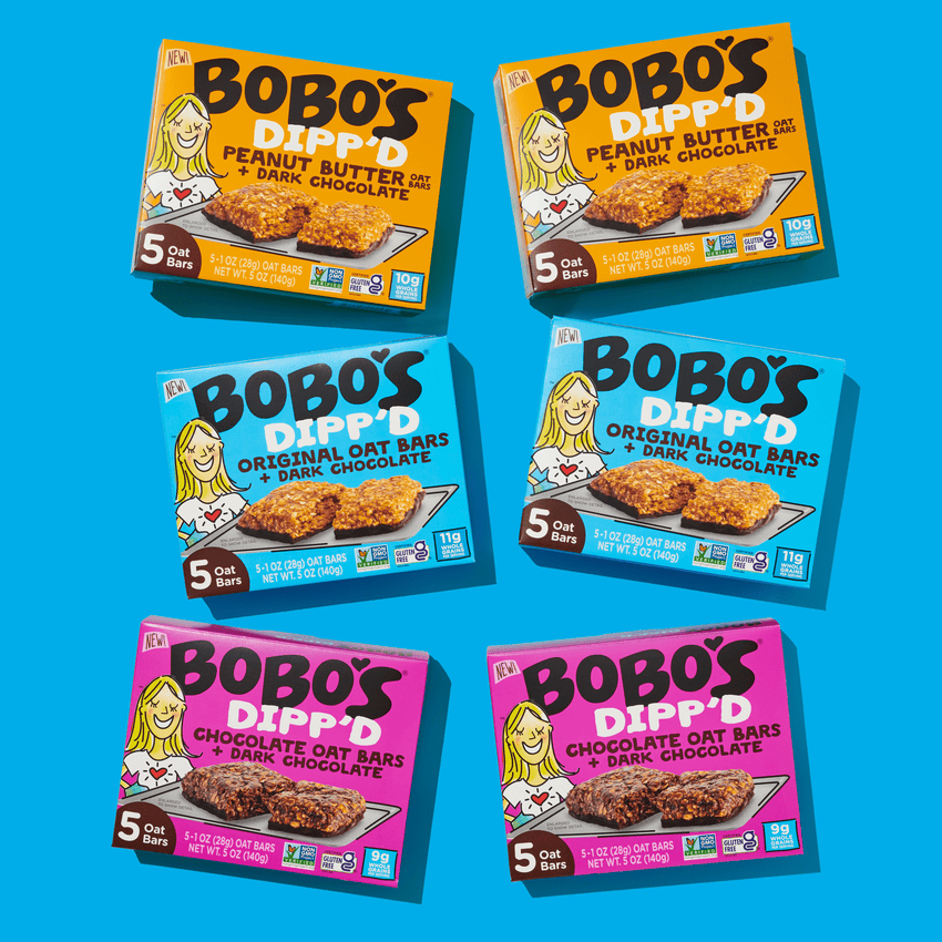 Bobo's Dipp'd - Dark Chocolate Dipped Oat Bars