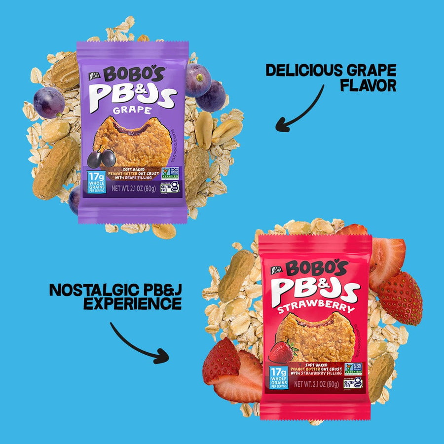 PB&Js Oat Snack Variety Pack | Bobo's Baked Goods