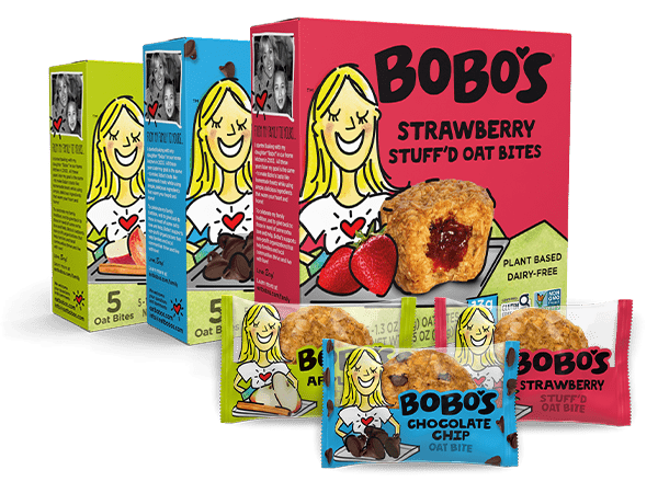 Bobo's Stuff'd Oat Bites | Strawberry, Apple Pie, Original Chocolate Chip